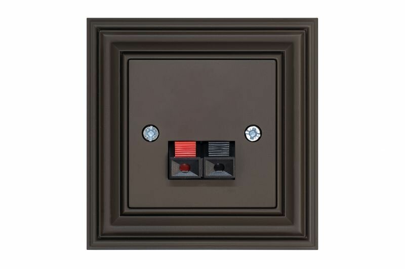 LIREGUS Розетка акустическая коричневая омбре LIREGUS RETRO