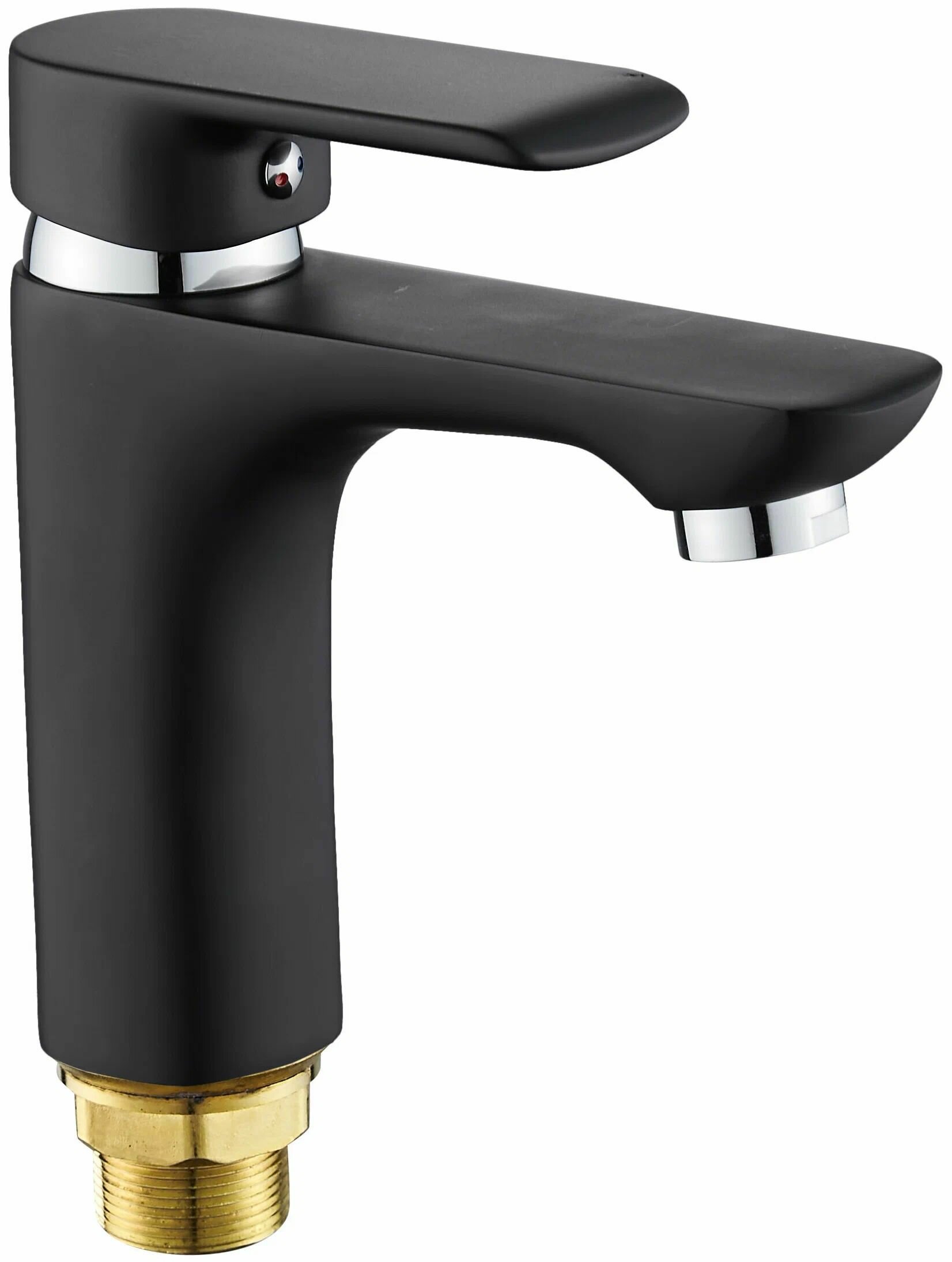 Смеситель для раковины Dikalan D10375-7, черный