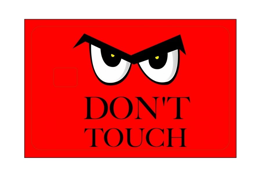 Наклейка на банковскую карту, стикер на карту, маленький чип, мемы, приколы, комиксы, стильная наклейка мемы