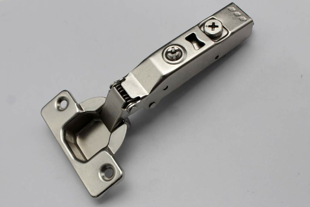 Петля для смежных дверей Firmax Smartline, Clip-On, без доводчика, угол открывания 105°, 48мм, 2 шт