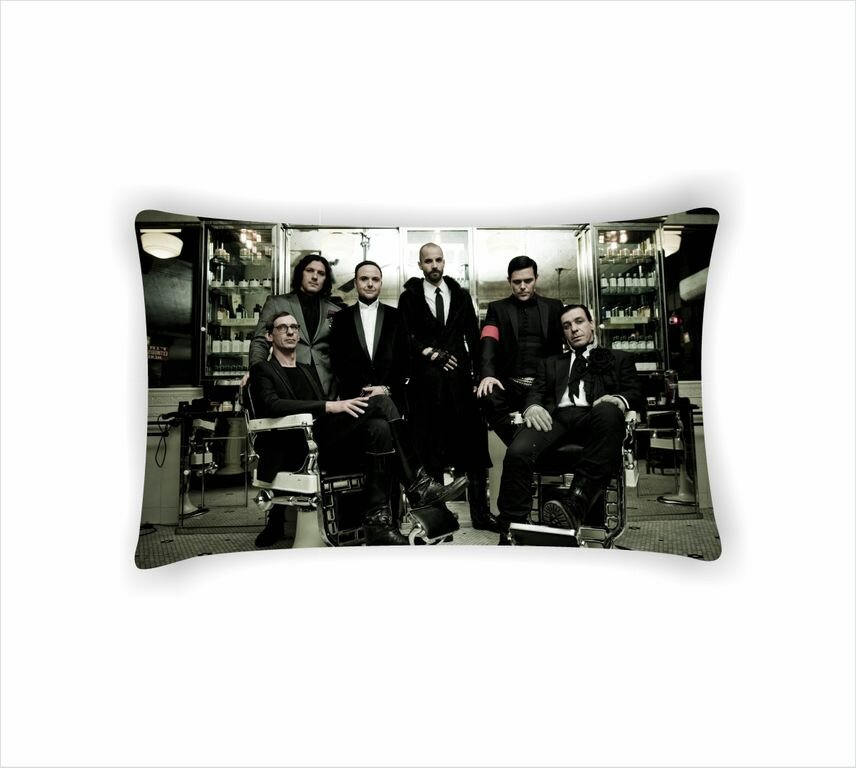 Подушка Rammstein, Рамштайн №6, С одной стороны