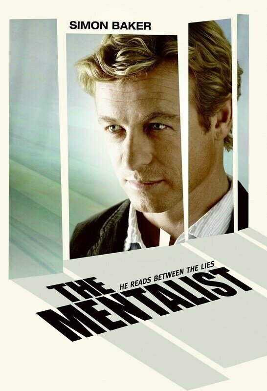 Плакат, постер Менталист (The Mentalist), Крис Лонг, Эрик Ланёвилль, Джон Шоуолтер на бумаге, размер 21х30см