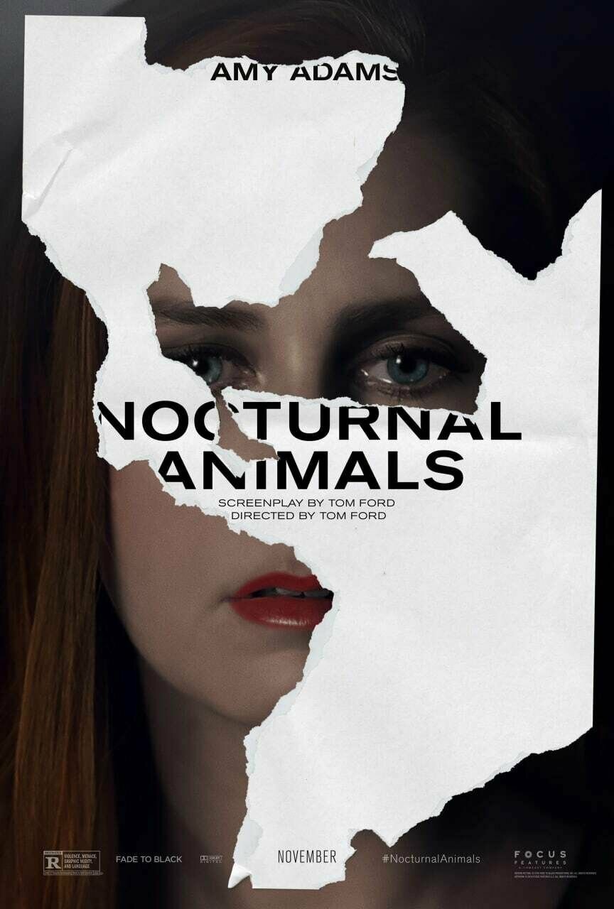 Плакат, постер Под покровом ночи (Nocturnal Animals, 2016г) на бумаге, размер 21х30см