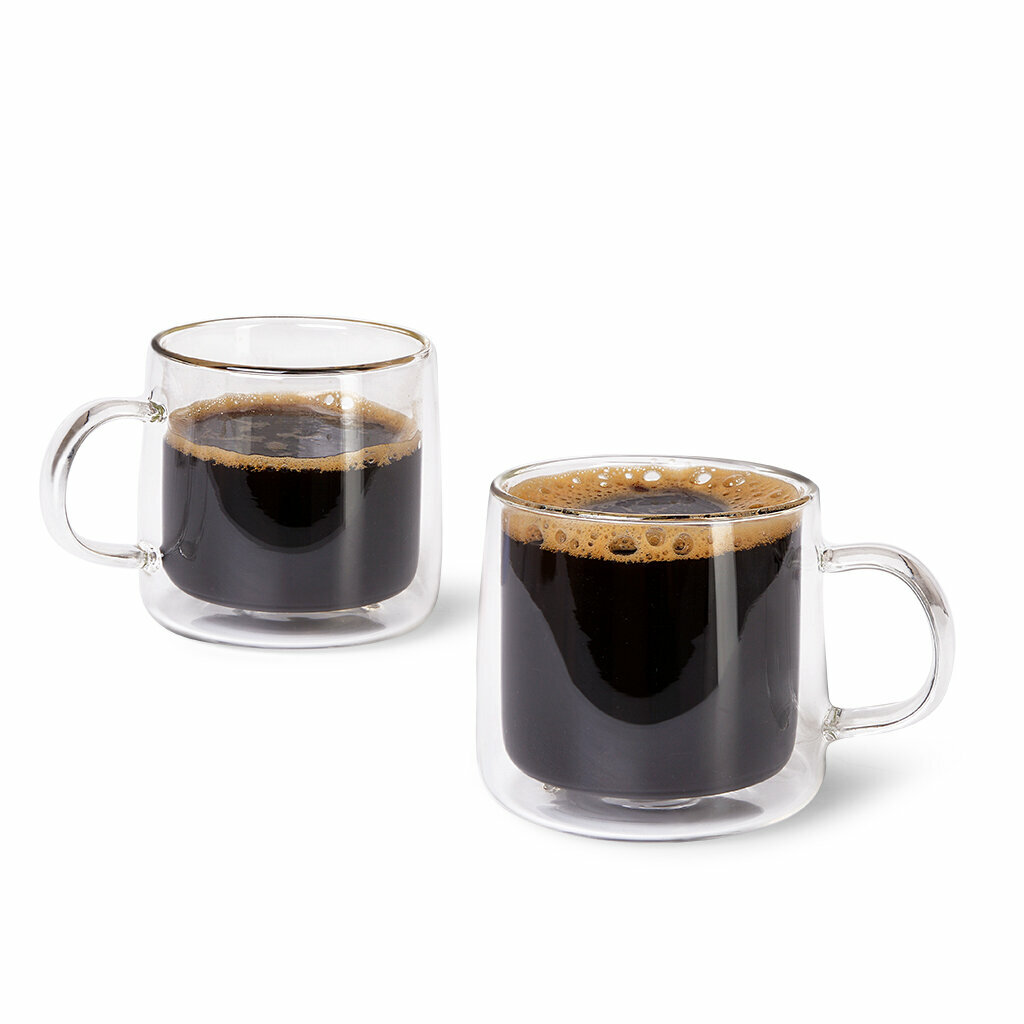 Набор из 2-х кружек с двойными стенками Fissman ROBERTO, 260 мл (16483)