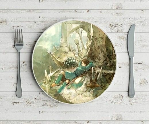 Тарелка по аниме Навсикая из Долины ветров №5