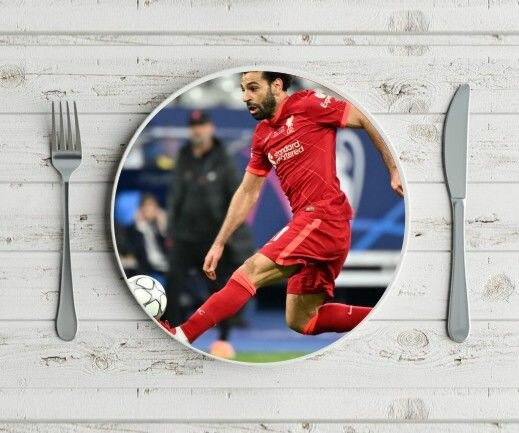 Тарелка Мохамед Салах, Mohamed Salah №3