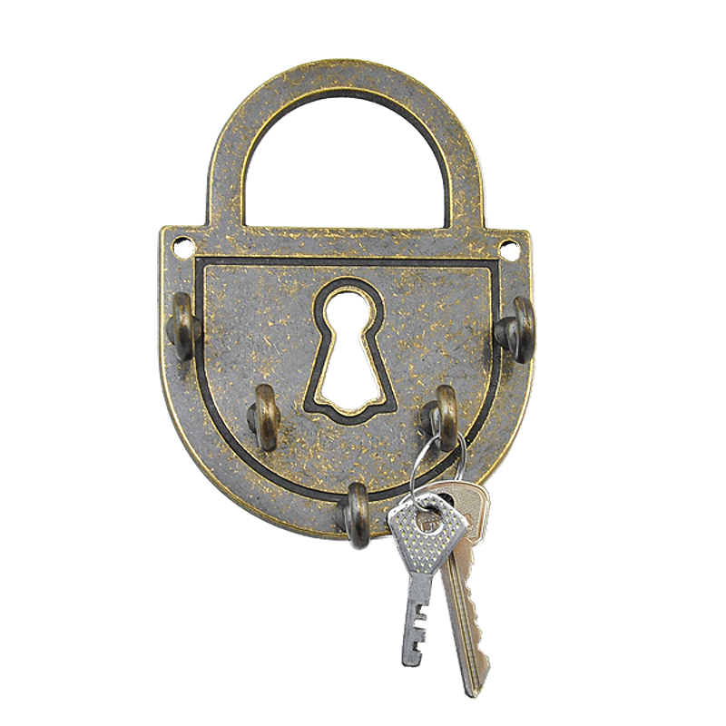 Ключница Замок амбарный антик Италия