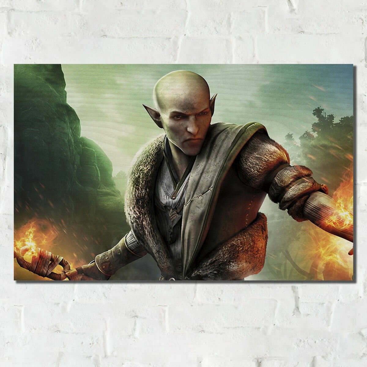 Картина интерьерная на дереве Dragon Age Век Драконов, Кассандра - 14302