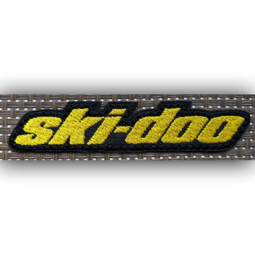 Нашивка SKI-DOO желтая