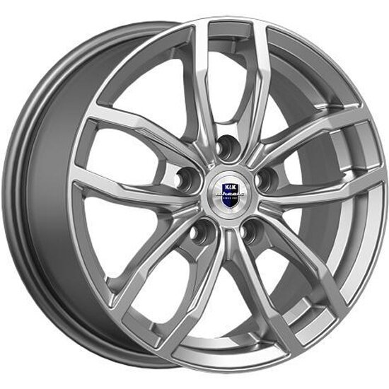 Диск K&k Фрост 6.5x15/5x108 D63.35 ET50 дарк платинум