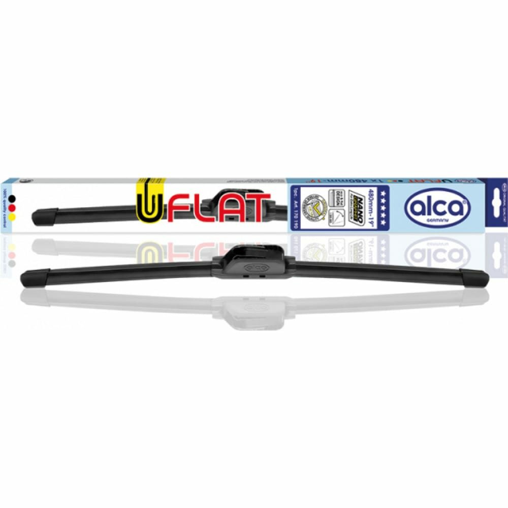 Щетка стеклоочистителя 480 мм (бескаркасная) U-FLAT "ALCA"