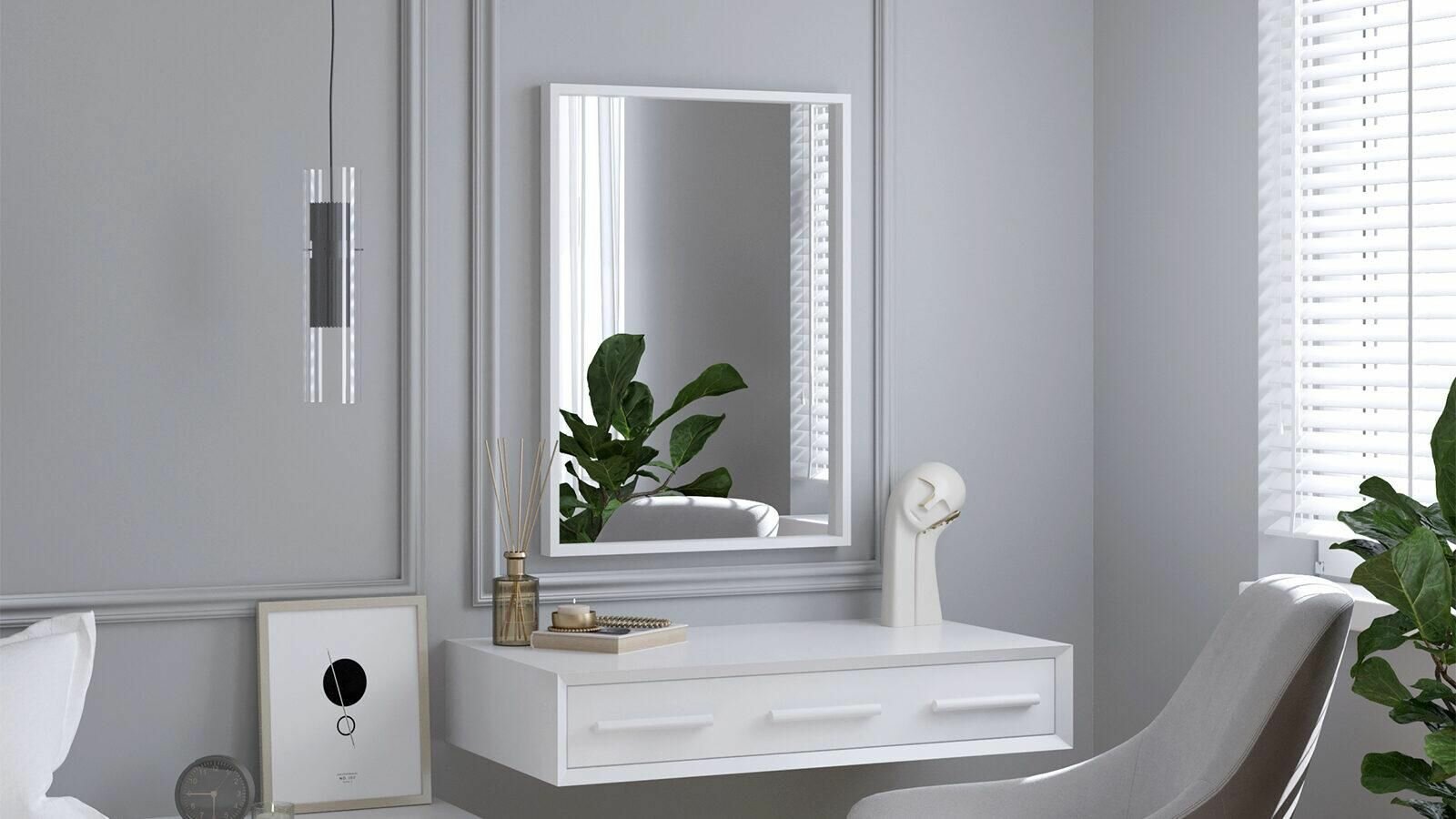 Зеркало Askona Home / Аскона Rima (Рима) 50x70 Белое