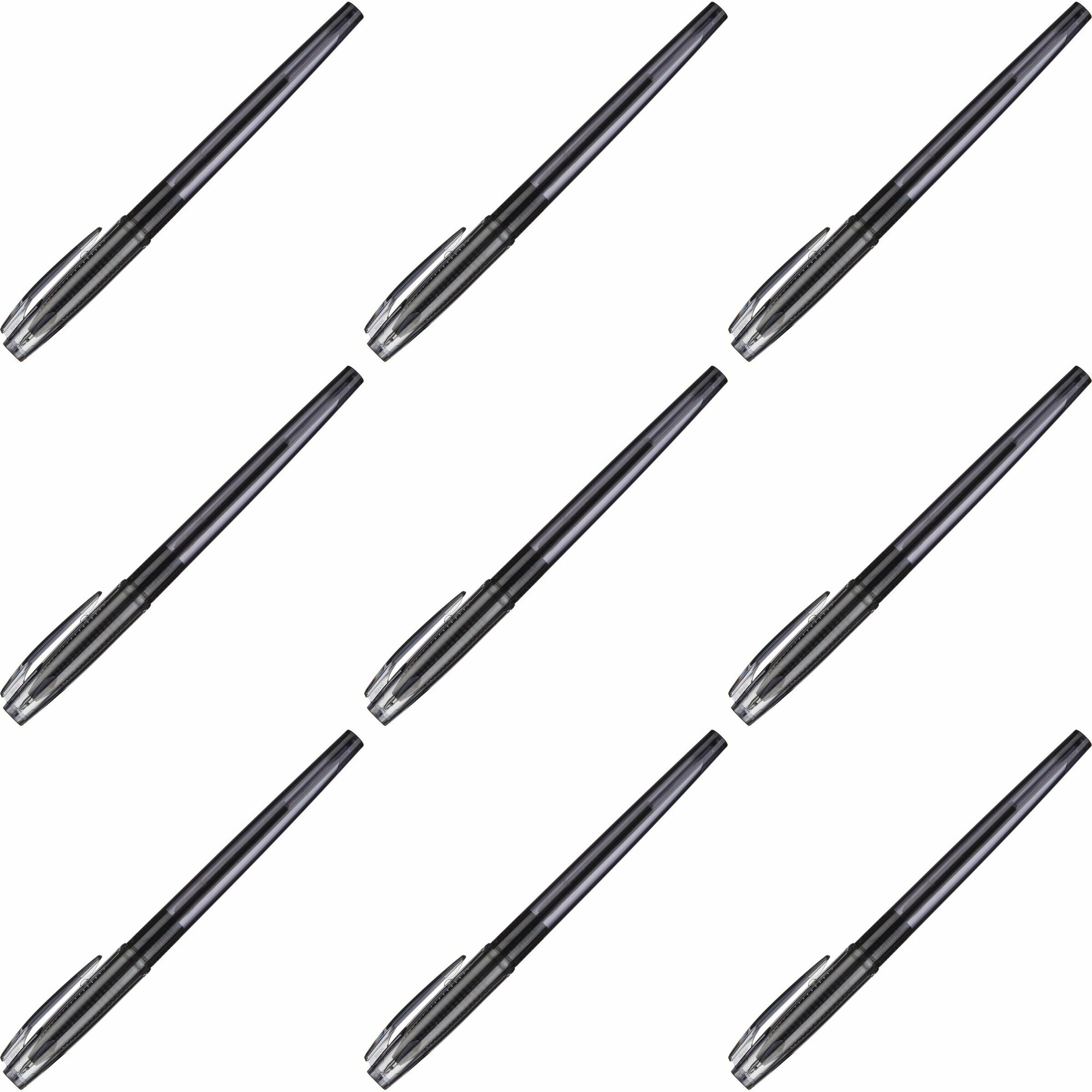 Pilot Ручка шариковая неавтоматическая Super Grip G-F, черная, 0,22 мм, 9 шт