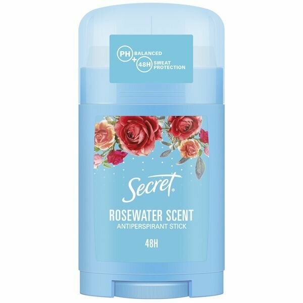 Secret Дезодорант-антиперспирант стик Rosewater, 40 мл /