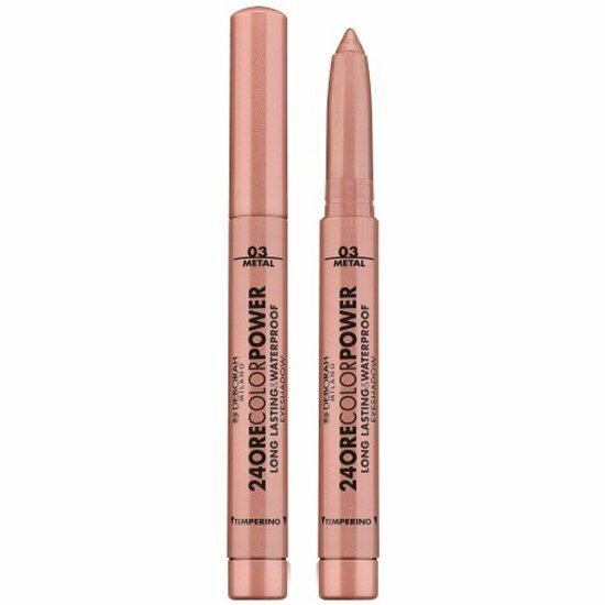 Тени-карандаш для век Deborah Milano DEBORAH 24ORE COLOR POWER, тон 03 розово-бронзовый 1,4 г