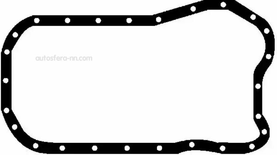 GLASER X5436301 Прокладка поддона ДВС VW Passat, Ford Galaxy 2.8-2.9 91-