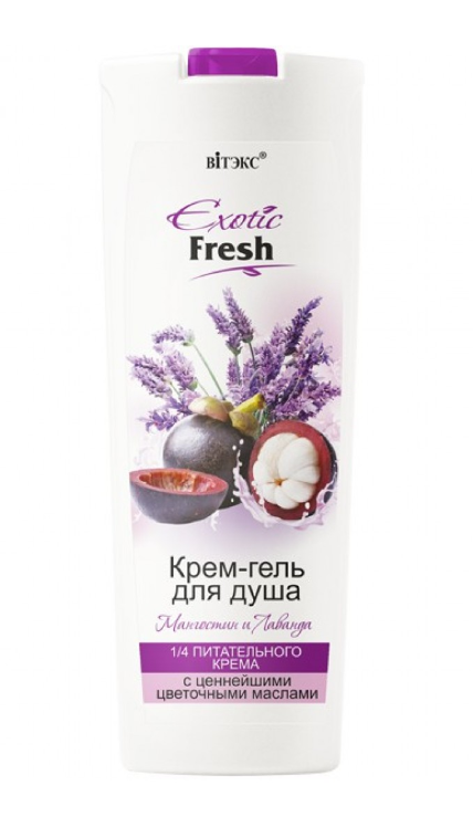 Витэкс Крем-гель для душа, Мангостин и лаванда, 500мл