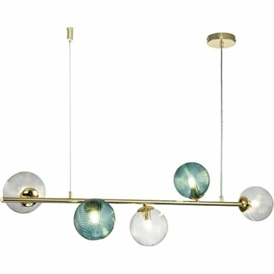 Подвесная люстра Indigo Interior Lighting Indigo Selva 11032/5PL Gold V000297