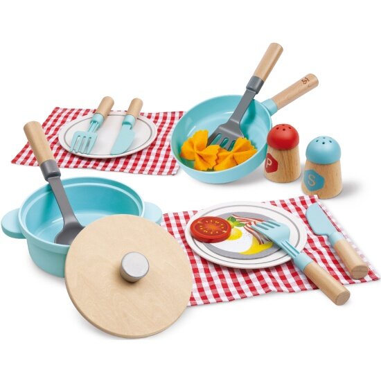 Игровой набор Hape E3208_HP Маленький повар, 21 элемент