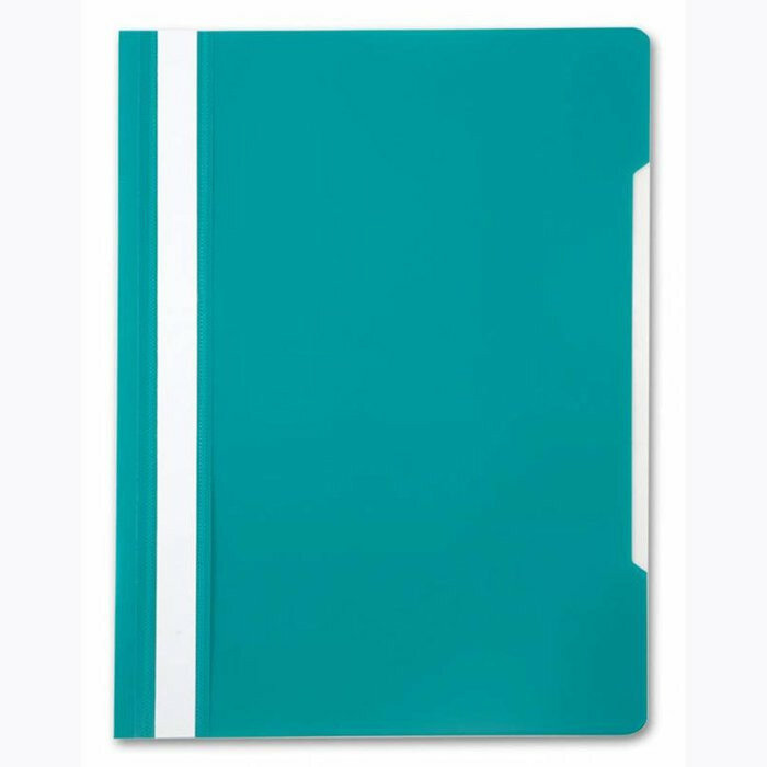 Папка скоросшиватель А4 Бюрократ бирюзовый арт. PS20TURG. Количество в наборе 40 шт.