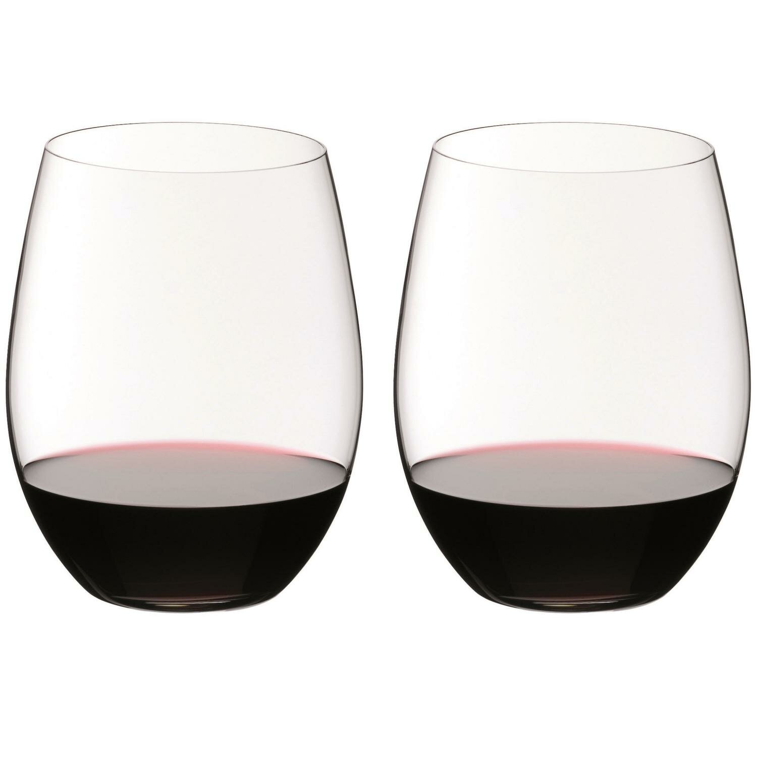 2 бокала для красного вина RIEDEL O Wine Tumbler Cabernet/Merlot Set 0414/0