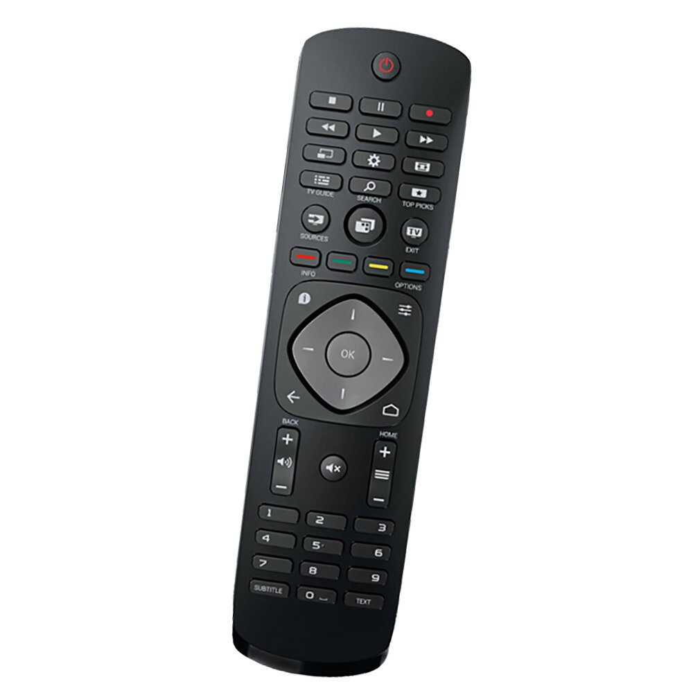 Пульт для телевизора Philips 40PUT6400/60, ИК - интерфейс, чёрный, настройки не нужны — фото 1