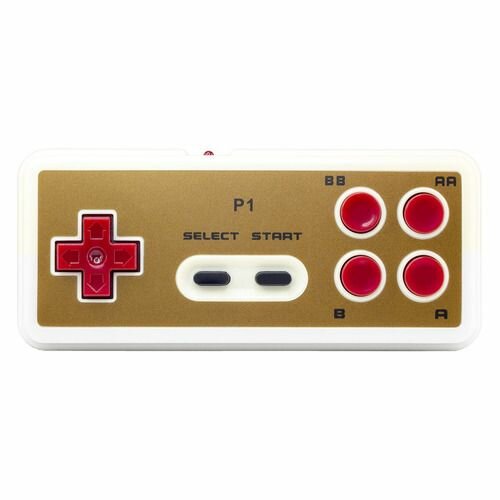 Геймпад беспроводной RETRO GENESIS 8Bit P1 для Dendy белый