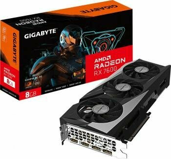 Видеокарта GIGABYTE PCI-E 4.0 (GV-R76GAMING OC-8GD)