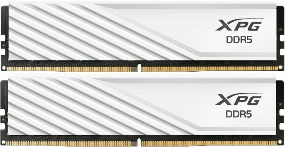 Оперативная память 32Gb DDR5 5600MHz ADATA XPG Lancer Blade White (2x16Gb KIT) (AX5U5600C4616G-DTLABWH)