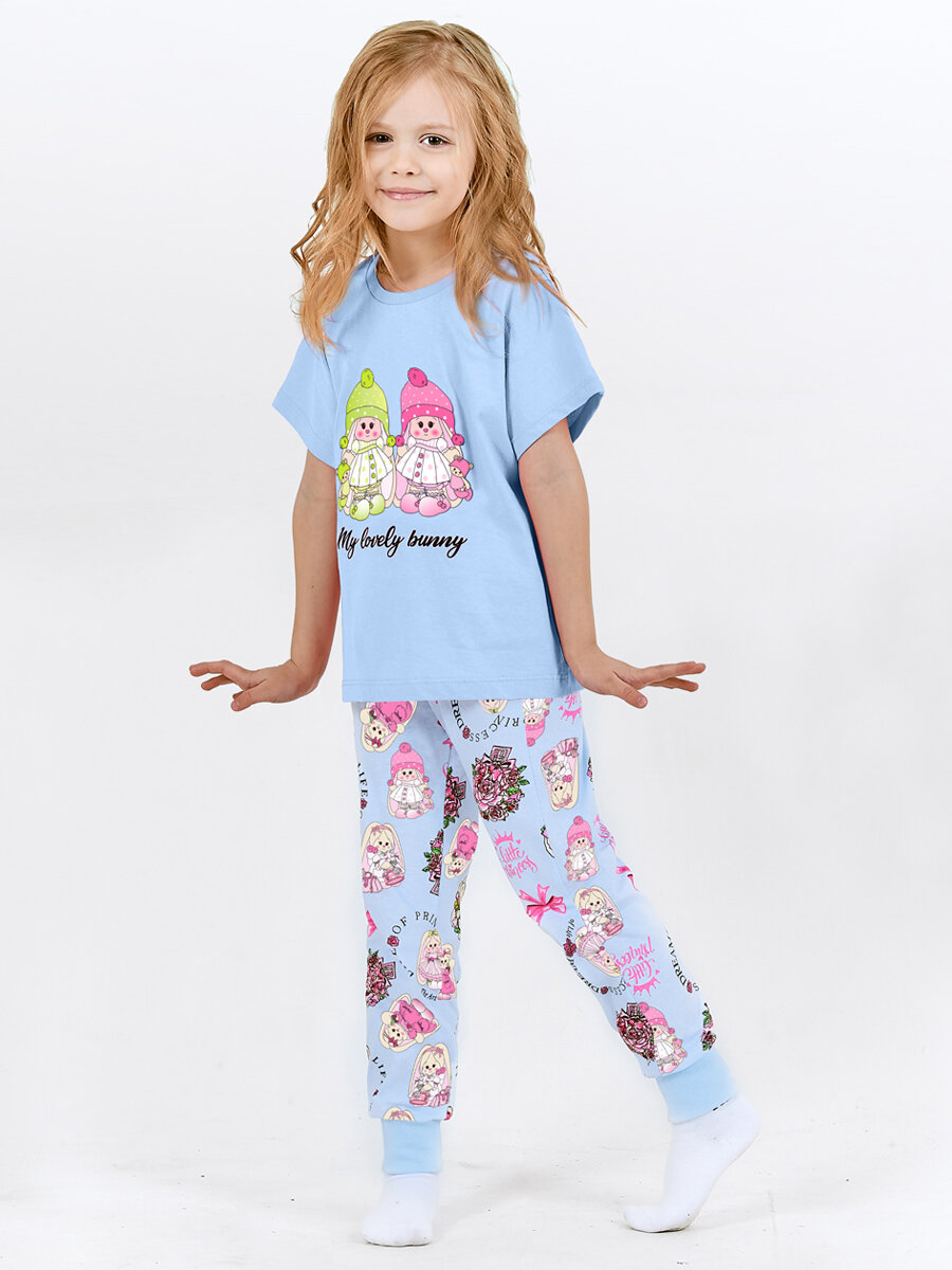 Пижама детская с брюками хлопок