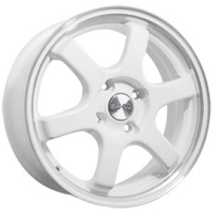 Литой колесный диск Skad Киото 6x15/4x98 D58.6 ET38 Алмаз белый
