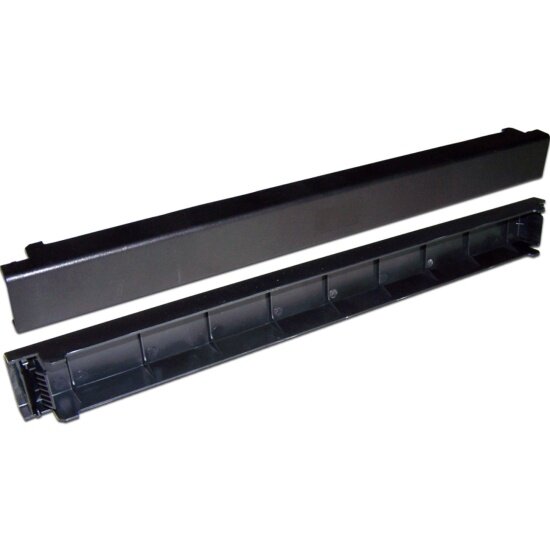Фальш-панель Lanmaster 19" пластиковая 1U, быстросъемная, черная (LAN-CB-FPP-1U)