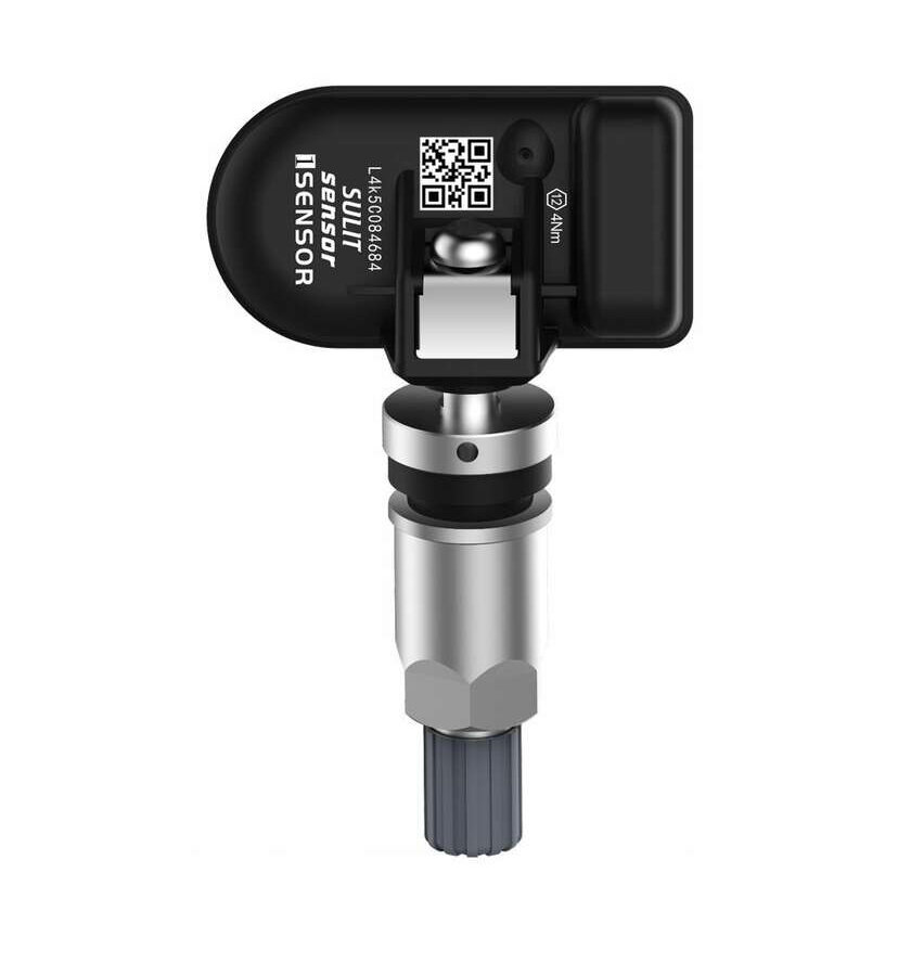 Датчик давления в шинах универсальный TPMS GSSULIT TS01-Sensor 433МГц, серебристый