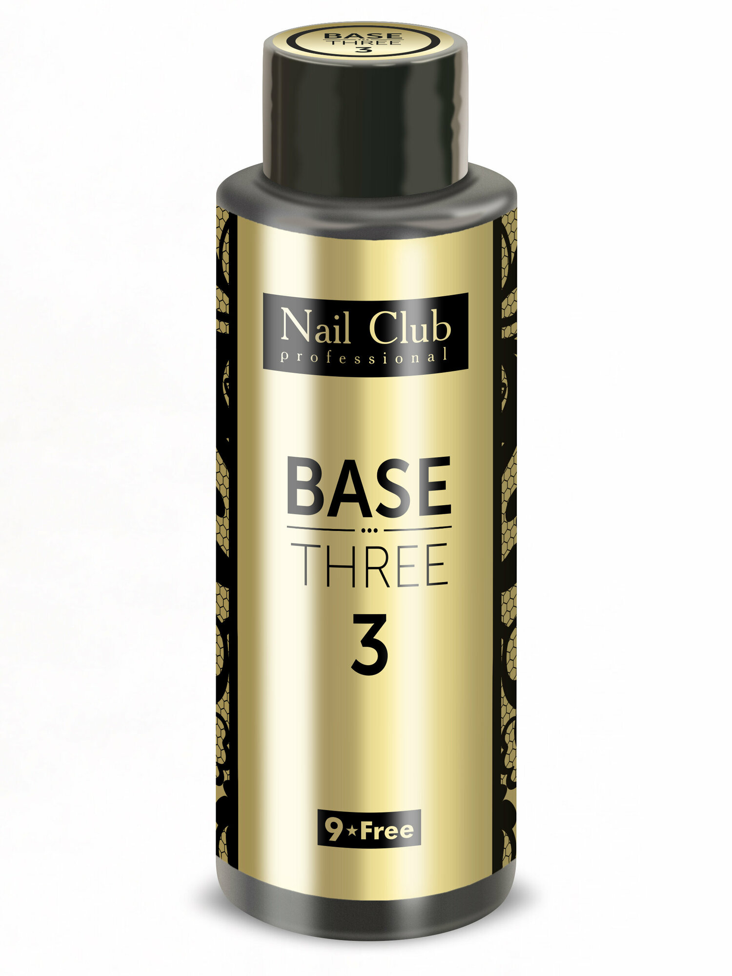 Nail Club professional Базовое покрытие для ногтей BASE THREE 3, 100 мл/1 шт.