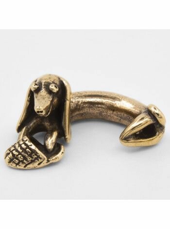 Сувенир Такса с тапком