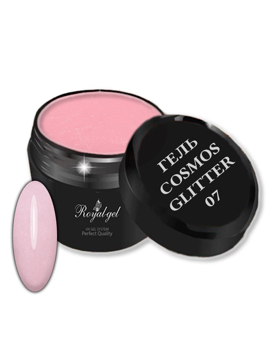 Гель Royal-gel "COSMOS GLITTER" 07 50 мл.