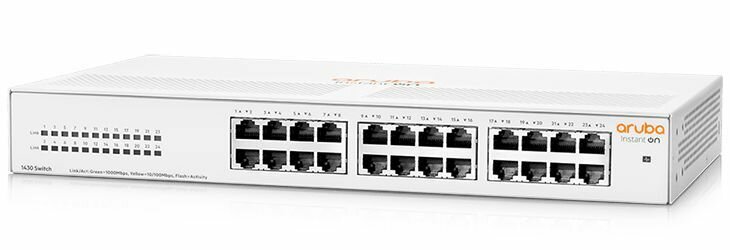 Коммутатор HPE R8R49A Aruba Instant on 1430 24G unmanaged fanless Switch