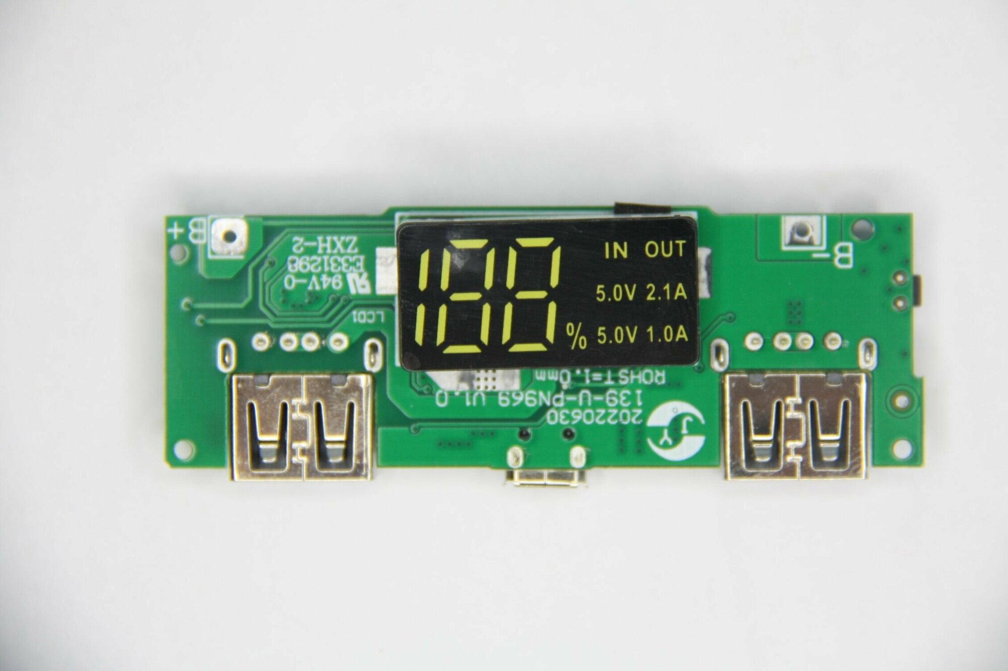 Плата зарядного устройства для литиевых батарей Micro/Type-C USB 5V 2A 1A для повербанка 18650 А