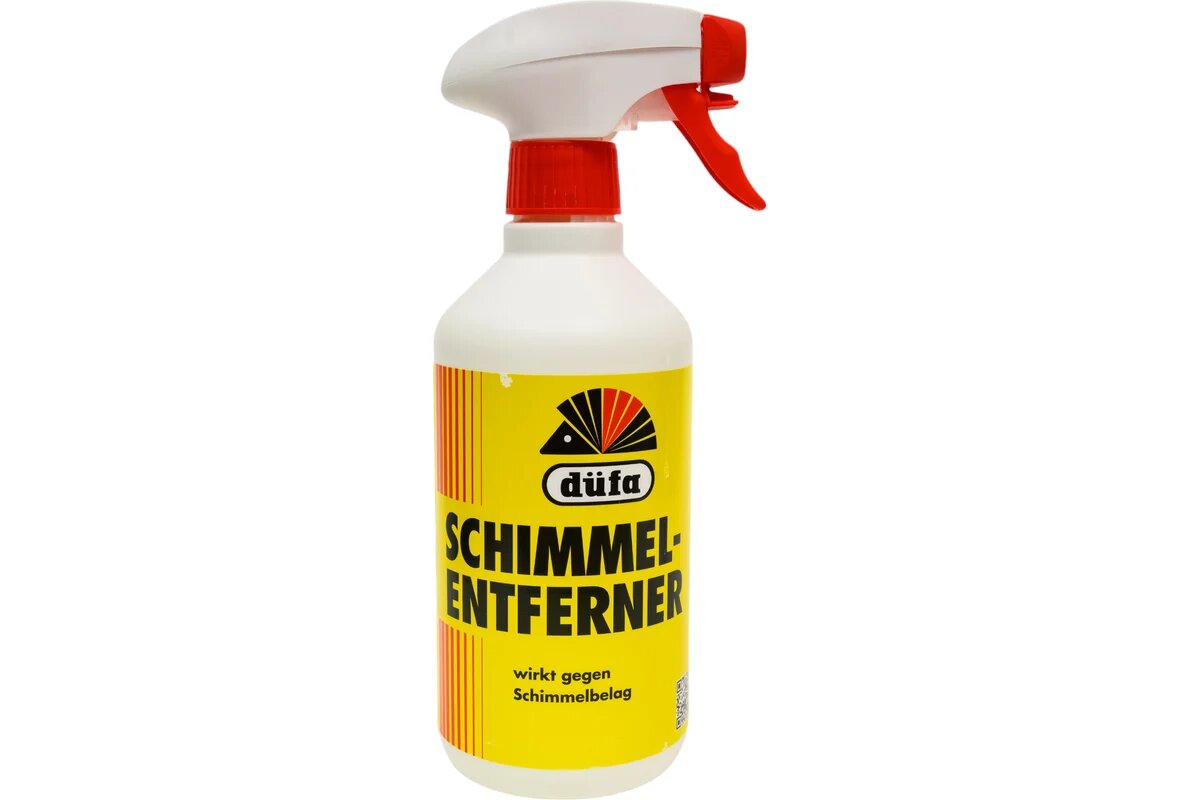 Dufa SCHIMMELENTFERNER 500 мл - раствор для удаления плесени на стенах и в ванной