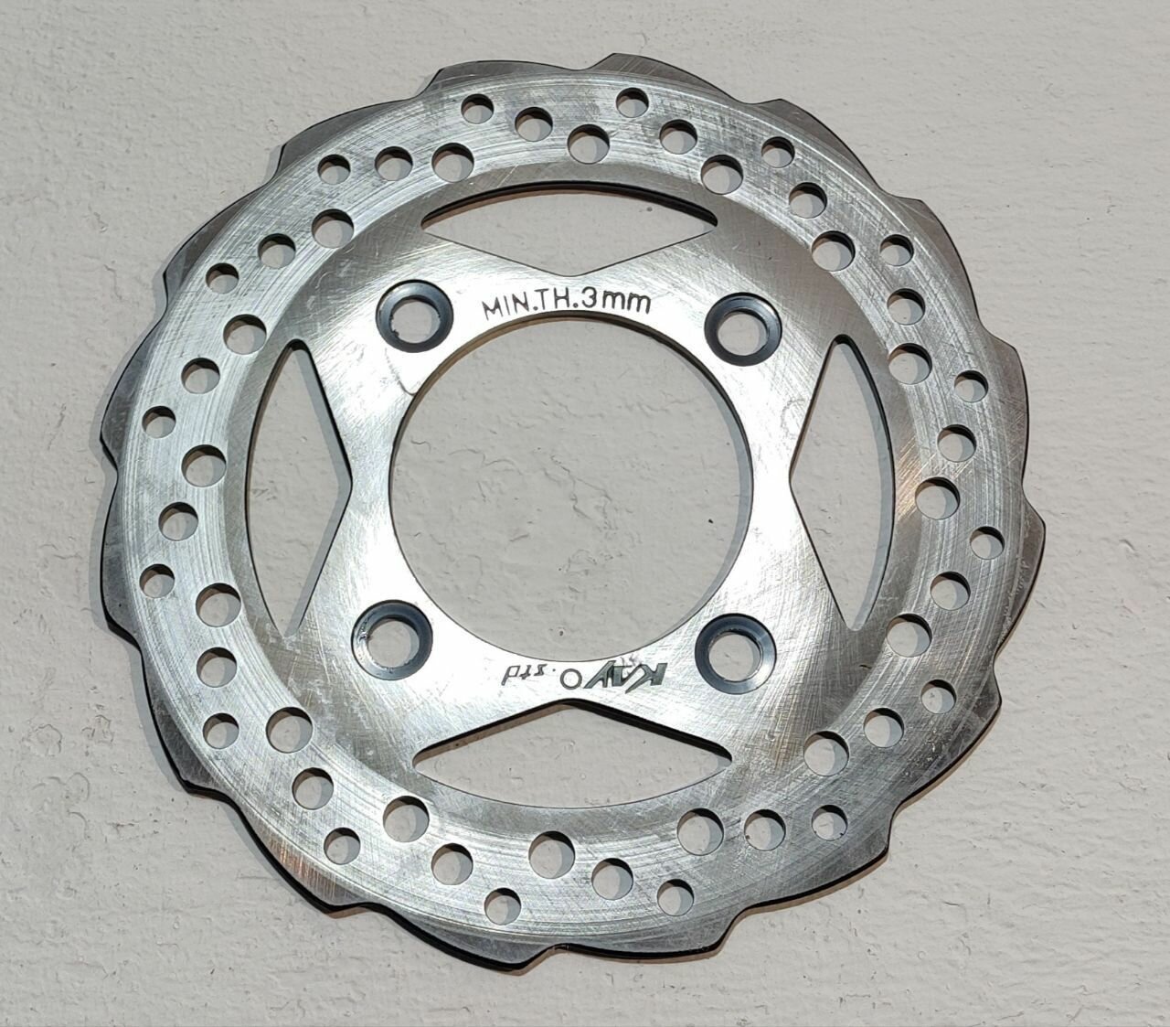 Диск тормозной задний D200 Питбайк KAYO Basic K125EM