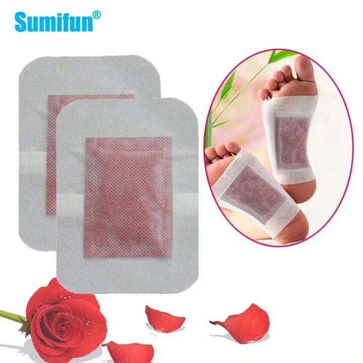 Детокс пластыри для ног Sumifun 4pcs