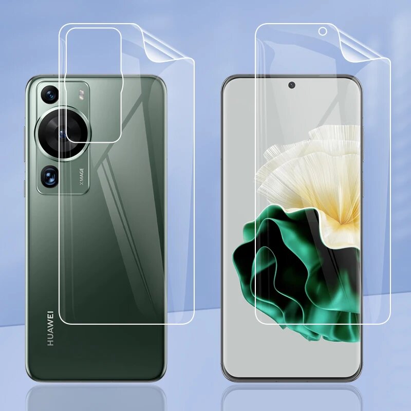 Для Huawei P60 Art Pro P60Pro P60Art прозрачный ТПУ/матовый с For Huawei P60 Pro, Matte (Back)