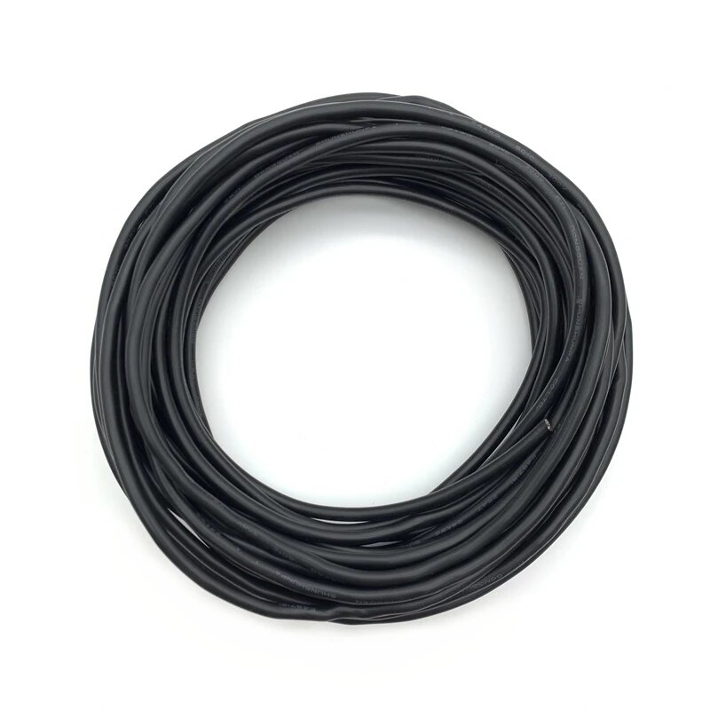 Экранированный провод UL2547 2/3/4/5 жил 28 26 24 22 AWG 24AWG, Black, 4 Cores