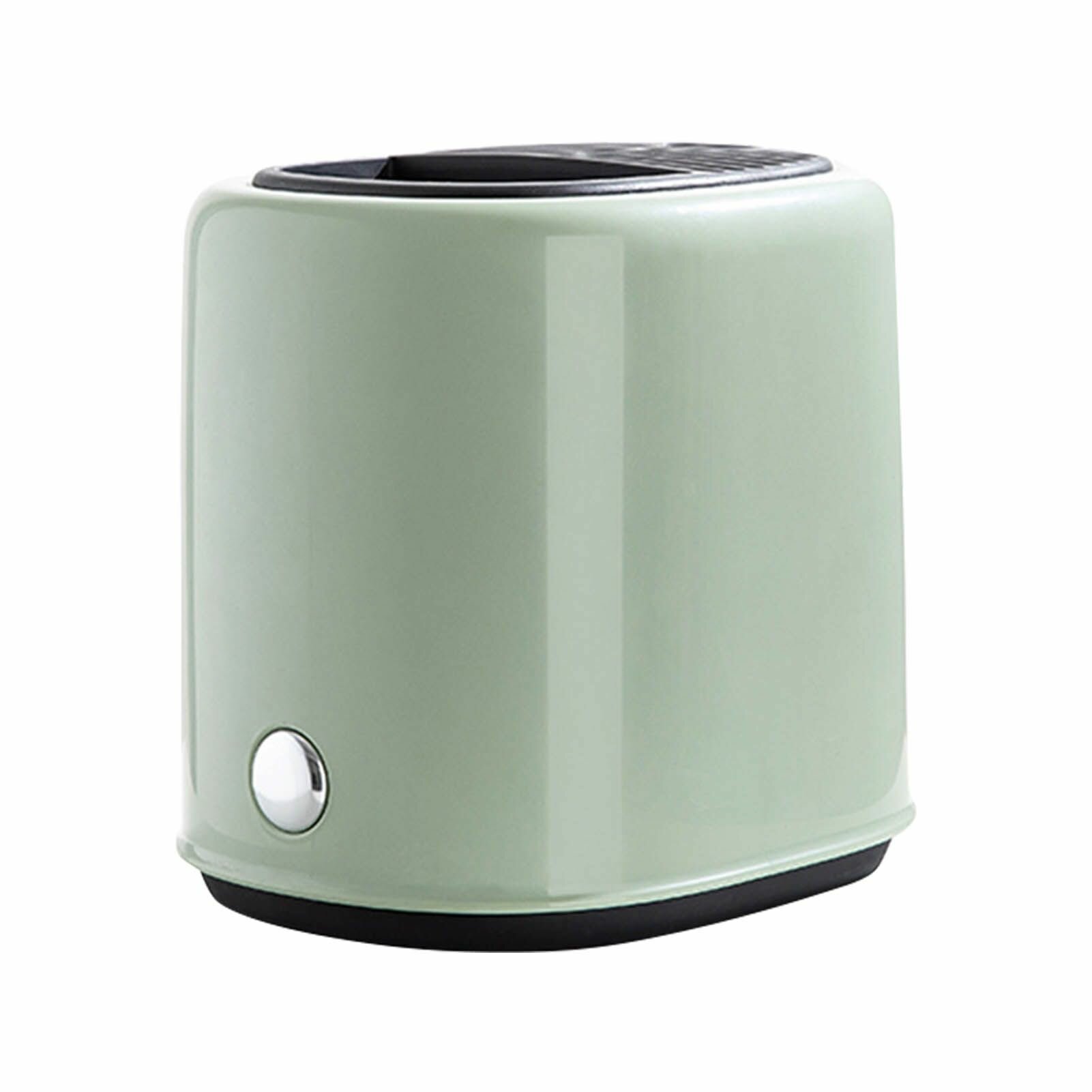 Большой вместительный ретро-зеленый держатель для посуды 2-в-1 на столешнице и блок для ножей для кухонного органайзера для экономии места