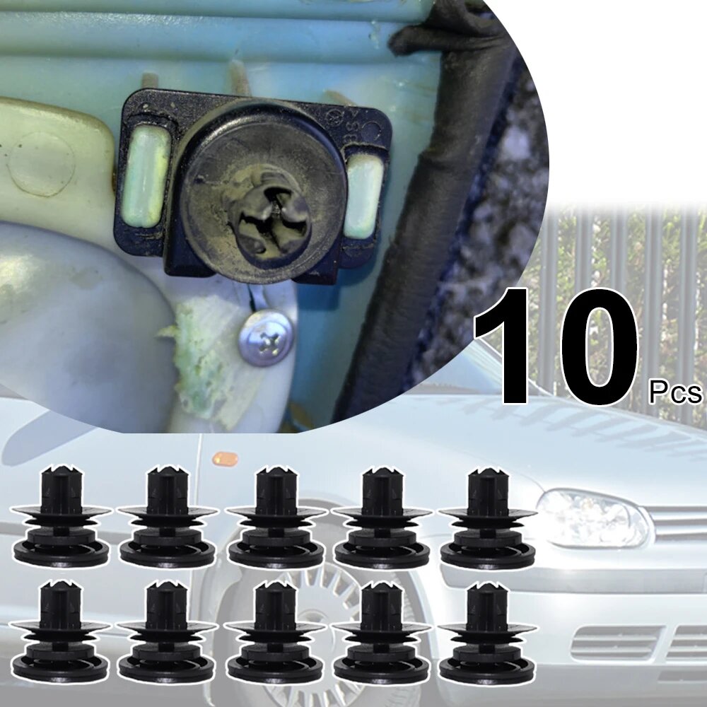 10 шт. для VW Golf MK4 1997-2006 Jetta Passat B5 Seat Cordoba 6K Ibiza 6L Leon Toledo Superb B6 дверная карта панель отделка заклепка зажим