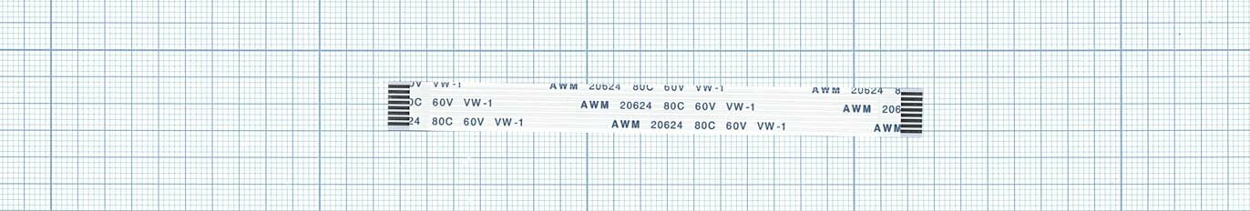 Шлейф универсальный 8pin, шаг 1мм, длина 10см