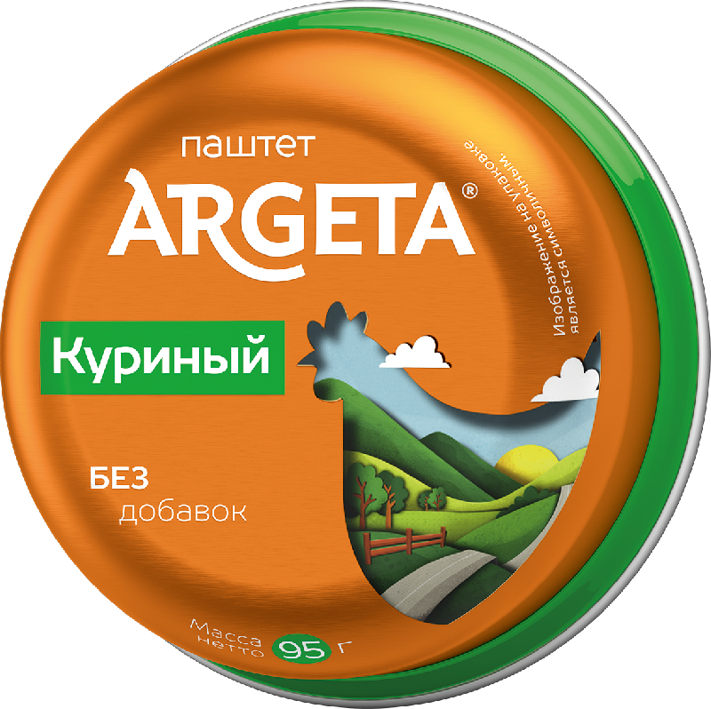 Паштет ARGETA куриный /жесть/ 95г