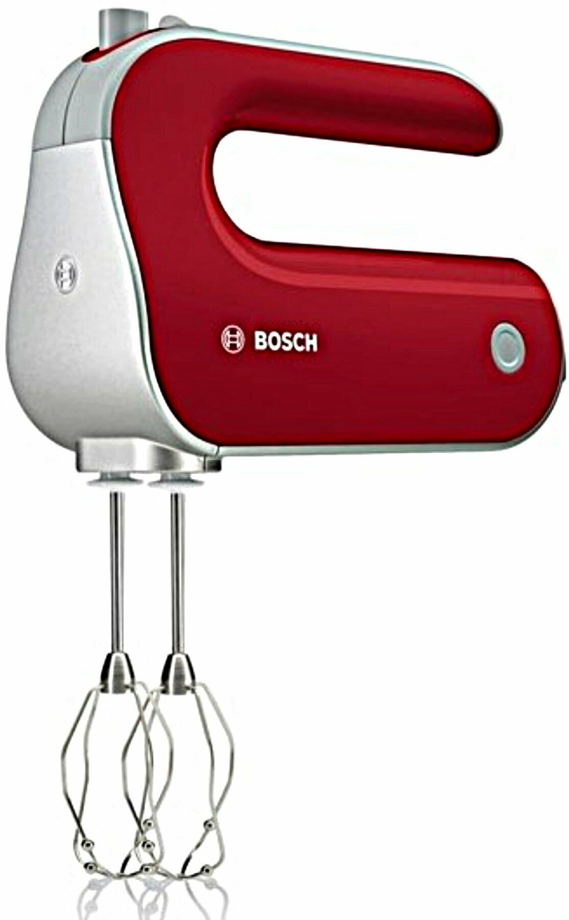 Ручной миксер Bosch MFQ40303 Styline, 500 Вт, 5 скоростей, красный