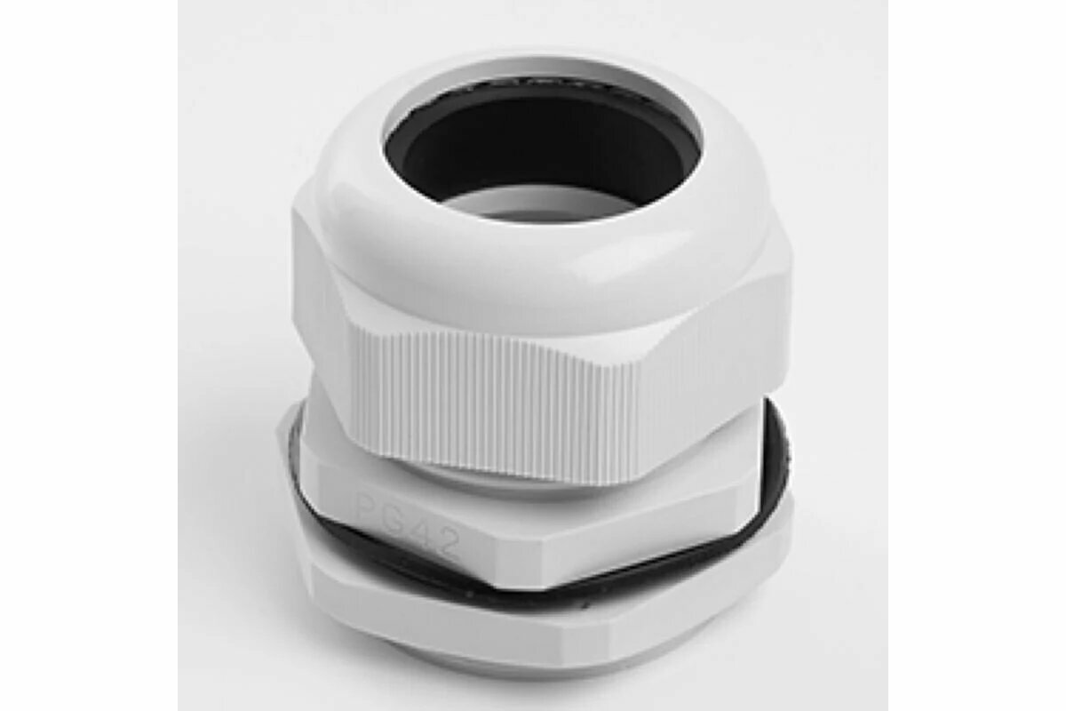 STEKKER сальник pg42 IP54 серый, диаметр проводника 32-38 мм, DIY упаковка 1 шт 49384