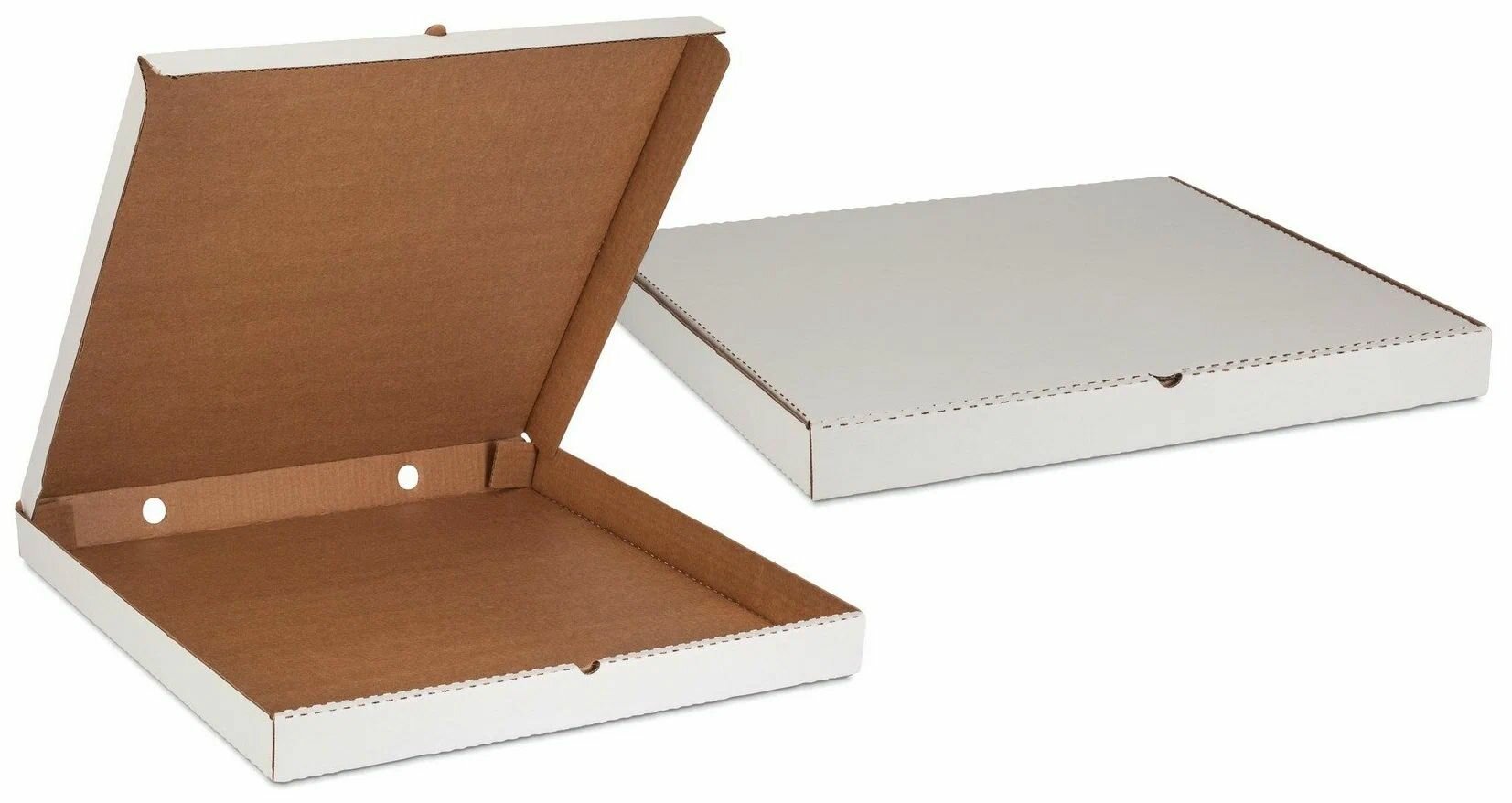 Коробки для пиццы и пирогов 33 см 50 шт 330х330х40